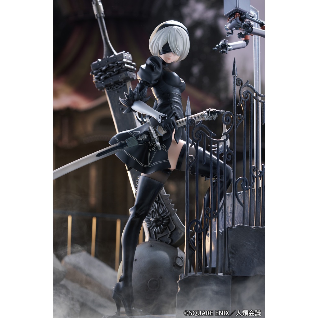 Authentic 1/7 Scale YoRHa No. 2 Type B (2B) "Exploration" NieR ...