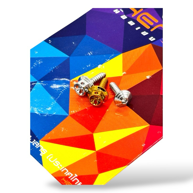 HENG BODY BOLT BEAT CLICK 4mm x 16mm SCREW TYPE (Sold Per Piece ...