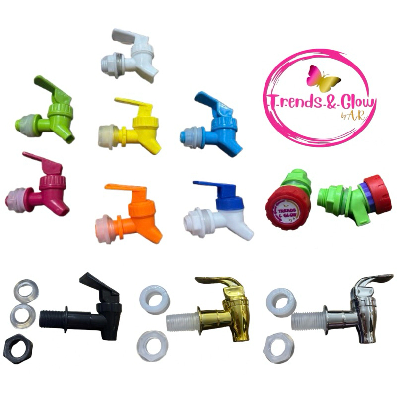 COLORED GRIPO/FAUCET for GALLON CONTAINER - PULL UP - ROTARY - DURABLE ...