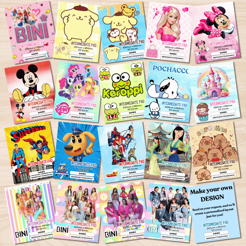 Personalized/Customized INTERMEDIATE PAD PAPER with Name, Grade ...