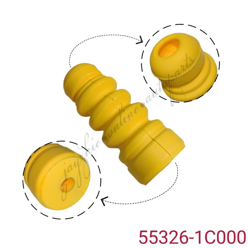 553261C000 REAR SHOCK ABSORBER RUBBER BUMPER STOPPER FOR HYUNDAI GETZ ...