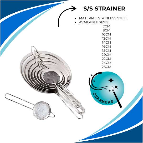 Stainless Steel Strainer | Shopee Philippines