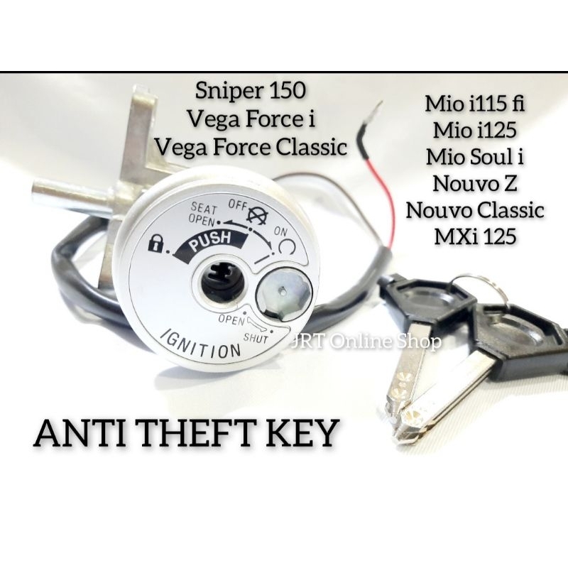 YAMAHA SNIPER 150 ANTI THEFT IGNITION SWITCH KEY SET | Shopee Philippines