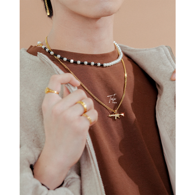 TALA by Kyla TALA Men L Collection Stainless Steel Hypoallergenic with ...