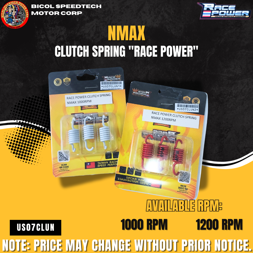 NMAX CLUTCH SPRING "RACE POWER" (US07CLUN1, US07CLUN2) | Shopee Philippines