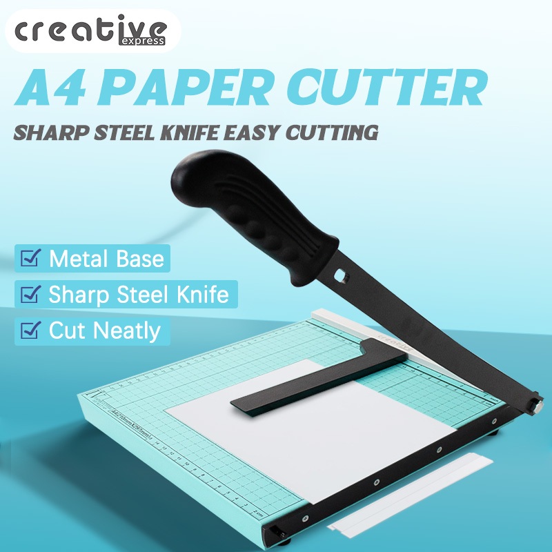 Creative Paper Cutter A4 Manual Trimmer Heavy Duty Paper Trimmer Metal ...