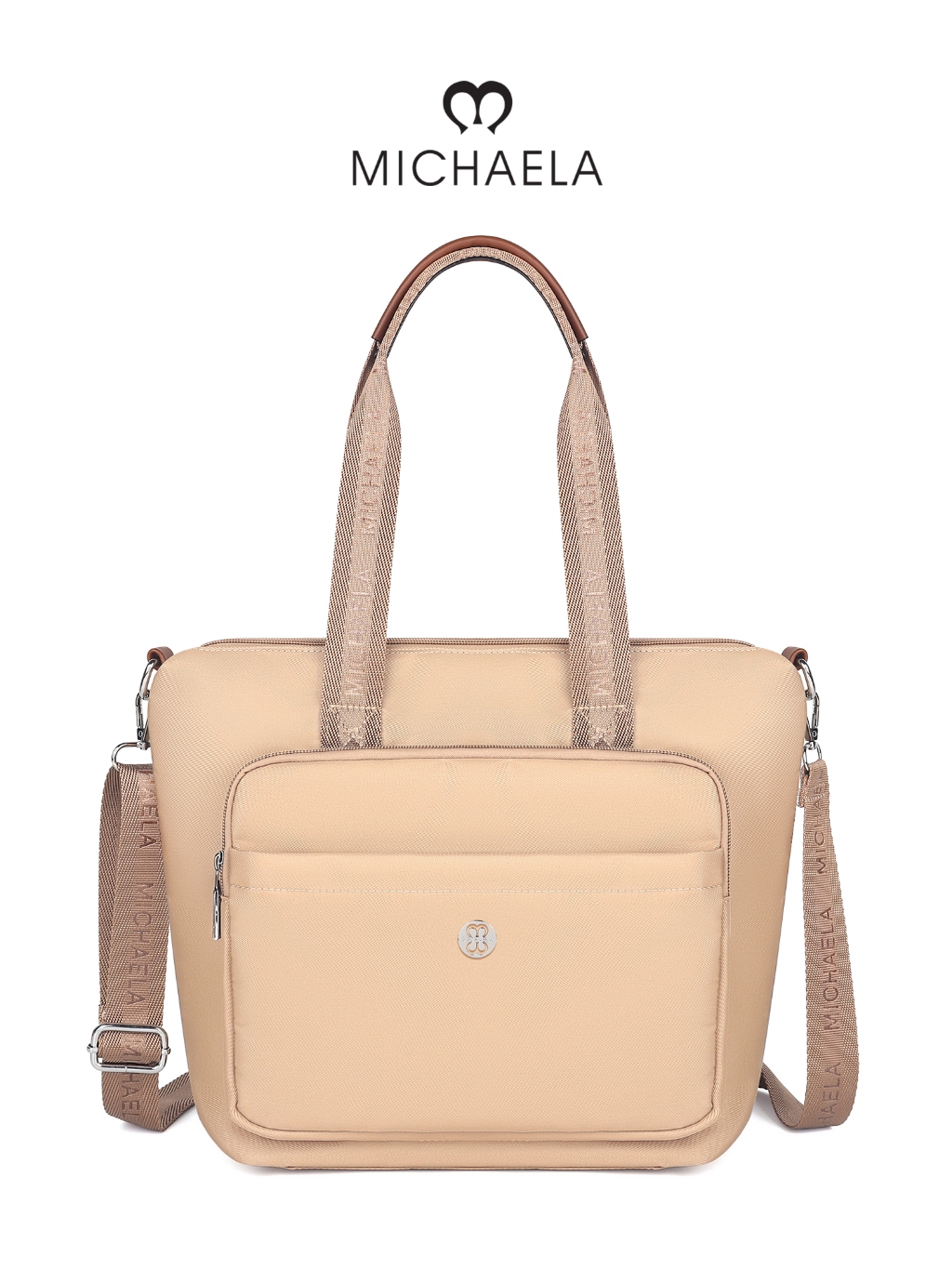 MICHAELA Oversized Versatile Tote Bag with Sling Luggage Fixed Strap ...