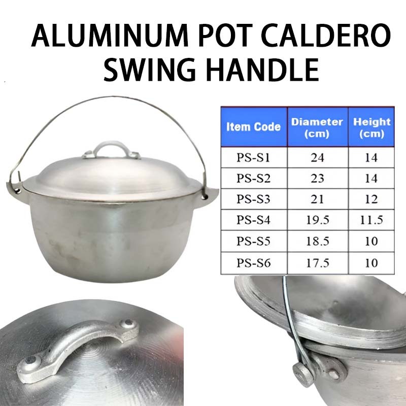 Kaldero / Kaldero Swing , Single Handle Makapal Aluminum Pot | Shopee ...