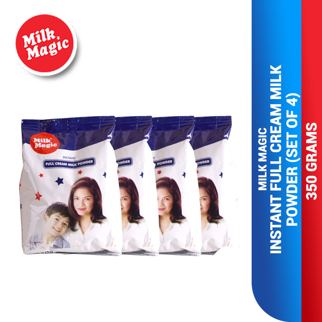 Milk Magic - Instant Full Cream Milk Powder 350g (Set of 4) - Expiry ...