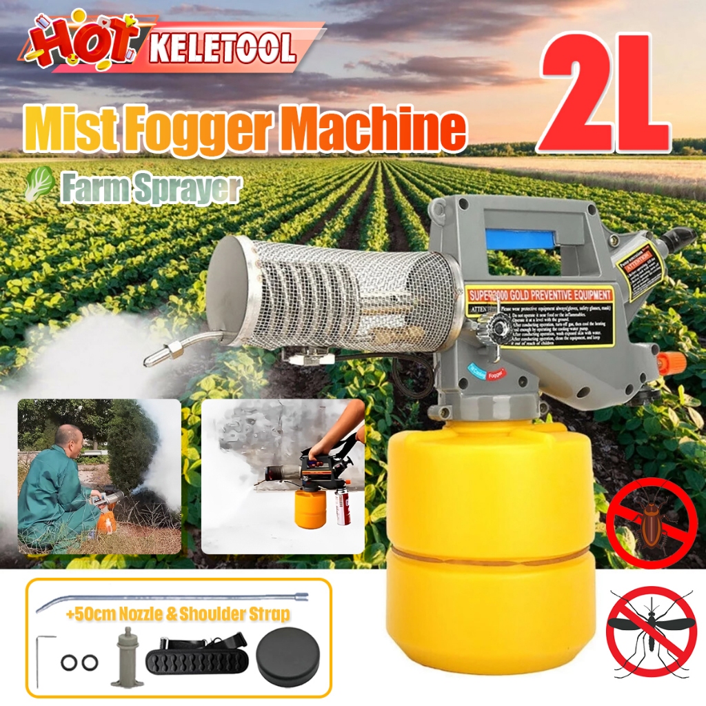 Fogger Thermal Fog Machine Portable Mist Machine Farm Sprayer Mosquito ...