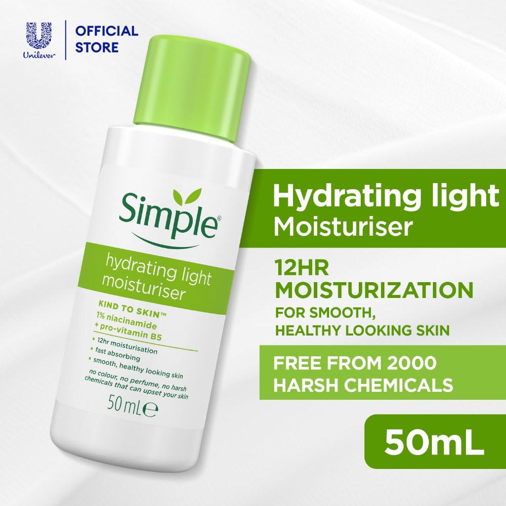 Simple Kind To Skin Hydrating Light Moisturiser 50ml | Shopee Philippines