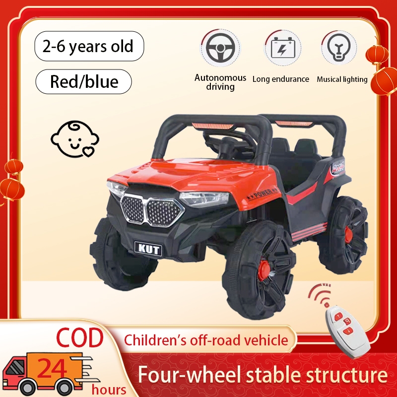 Children's Toy Car Kids Off-road Toy Car Bluetooth Remote Control 2-6 ...