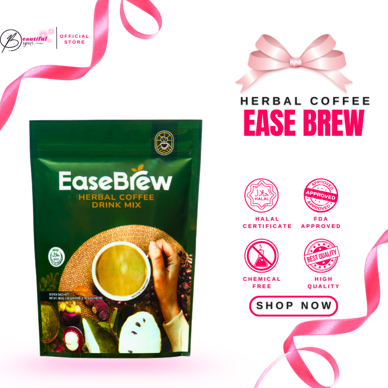 EaseBrew Herbal Coffee for High Blood, Blood Sugar, Arthritis, Better ...