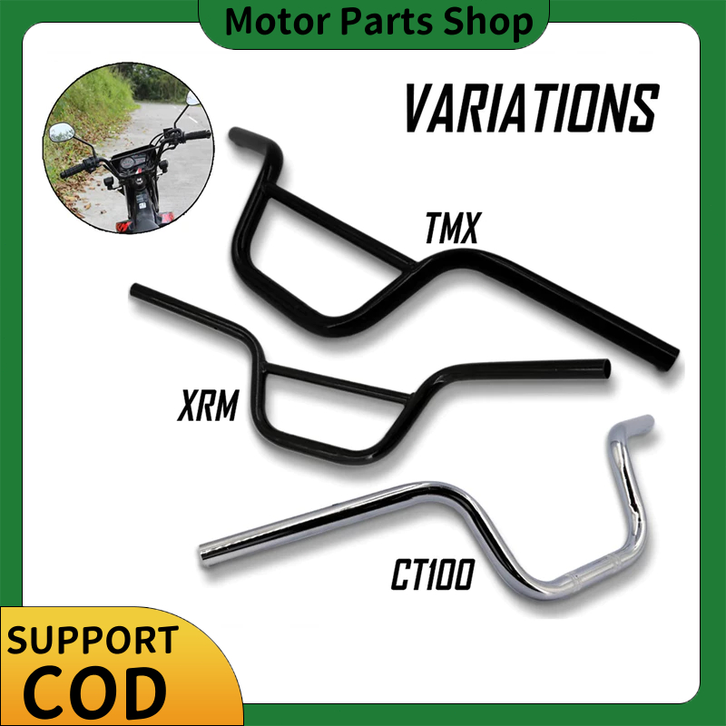 MOTORCYCLE HANDLE BAR FOR XRM/ TMX/ CT100 | Shopee Philippines