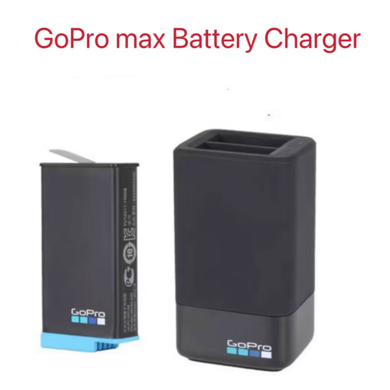 GoPro Max Rechargeable 1680mAh Lithium Battery Panoramic Action Camera ...