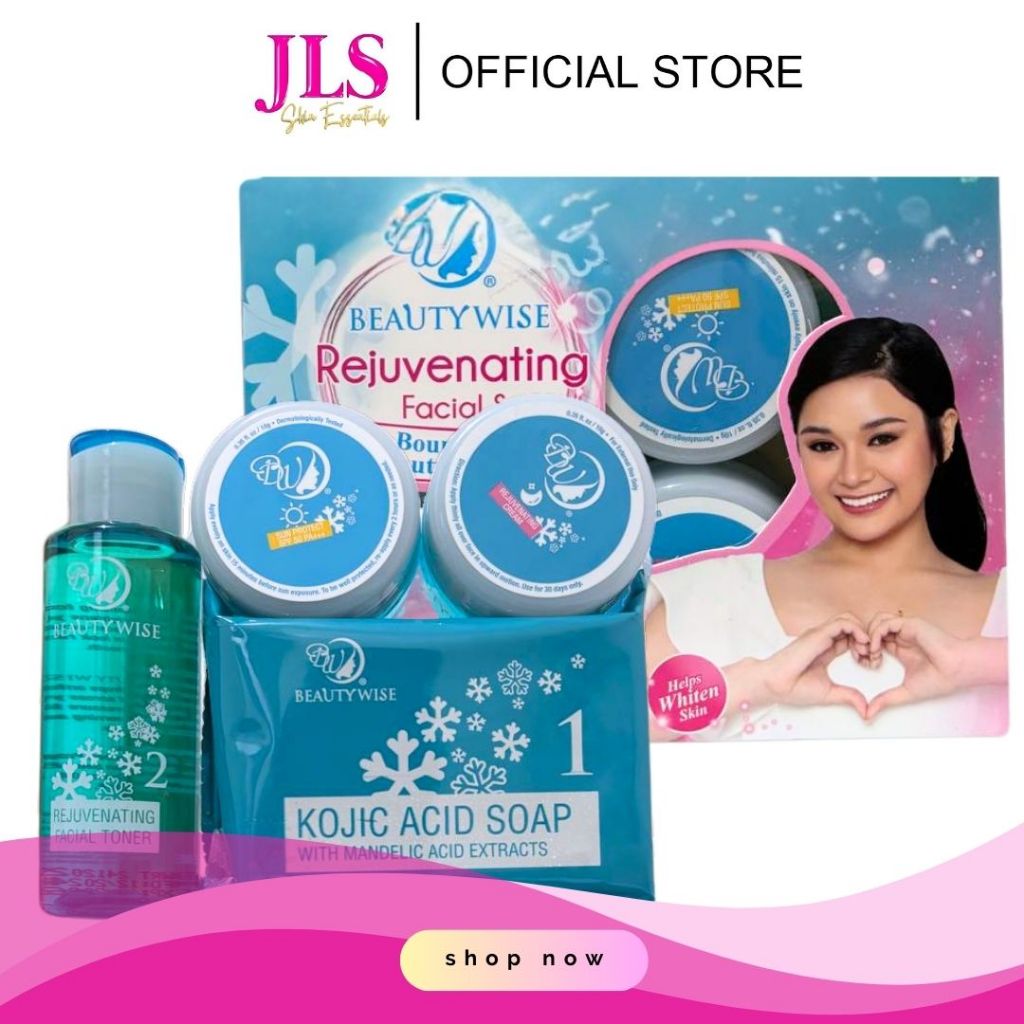 Beauty Wise Rejuvenating Set Facial Skin Care Whitening Anti Acne ...