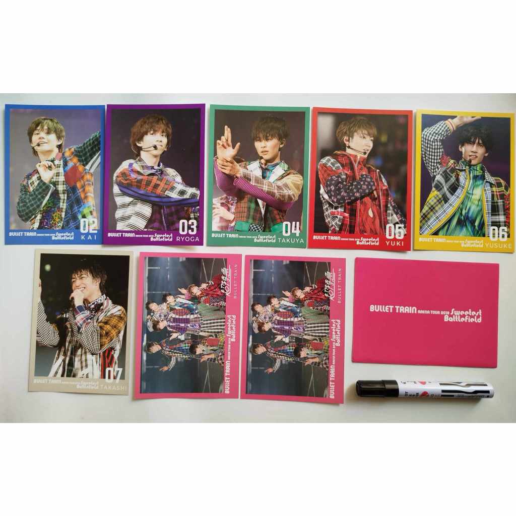 JPOP Bullet Train Postcard Set (Official) | Shopee Philippines