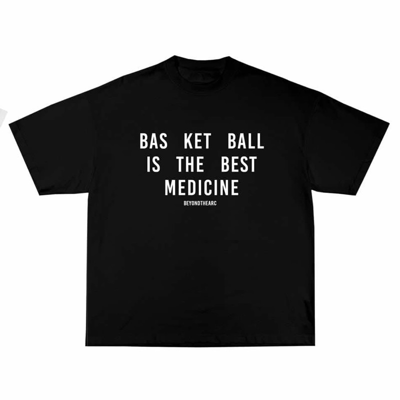 BTA SHIRT | BASKETBALL IS THE BEST MEDICINE | REGULAR FIT | Shopee ...