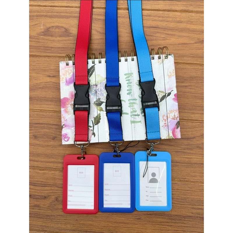 Id case with Id lace id case lanyard set ID protector | Shopee Philippines