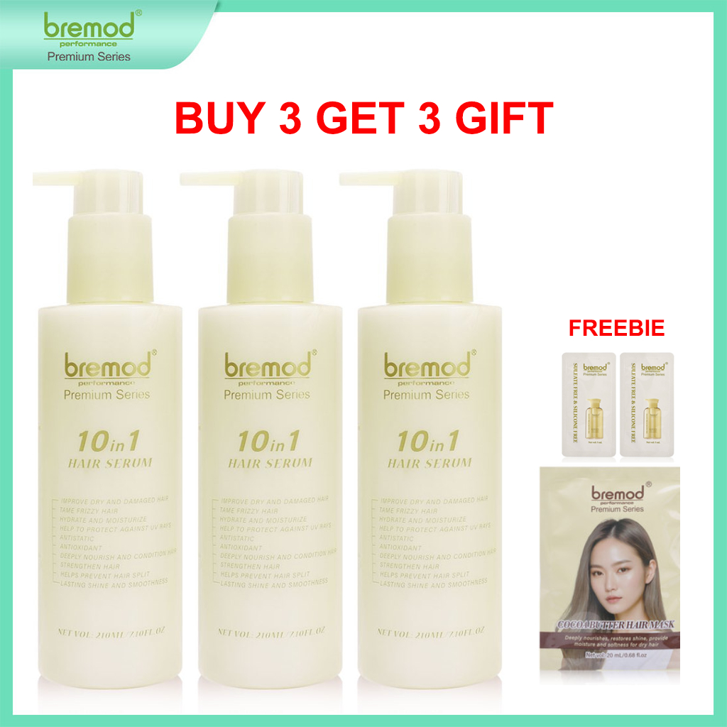 Bremod Premium Series Hair Serum 10 in 1 Repair Dry and Damaged hair ...