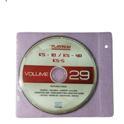 Platinum CD FOR KBOX 2 / KS-40 / JUNIOR 2 / KS-10 / KS-5 / JUNIOR LITE ( NOT A UNIVERSAL ...