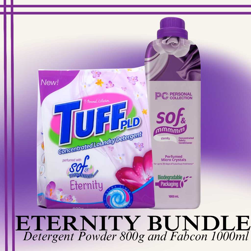 Personal Collection Tuff and Sof & MMMMM Eternity Fabric Conditioner ...