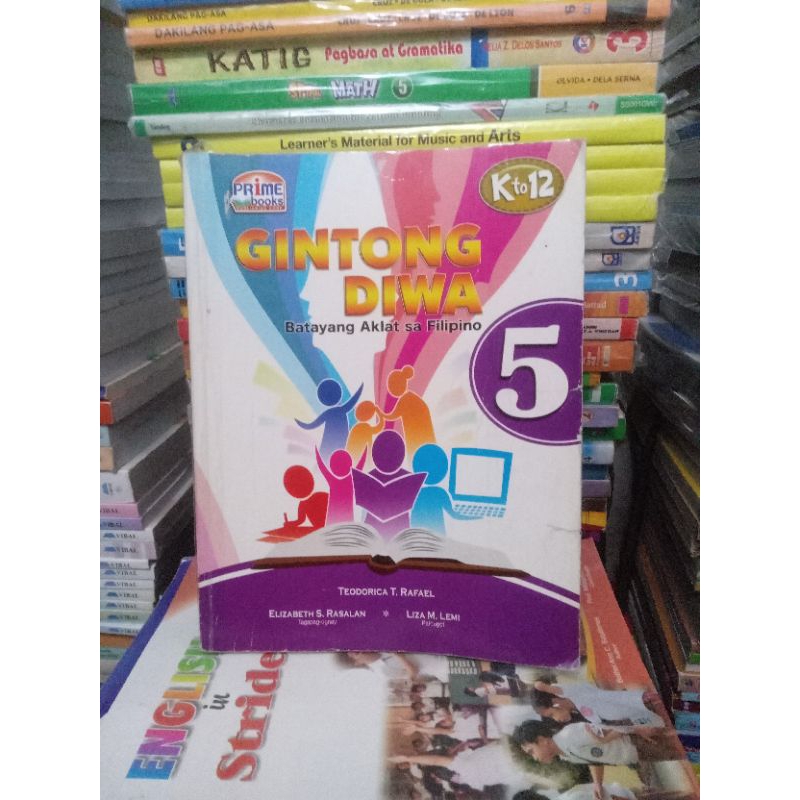 GINTONG DIWA GRADE 5 (USED) | Shopee Philippines