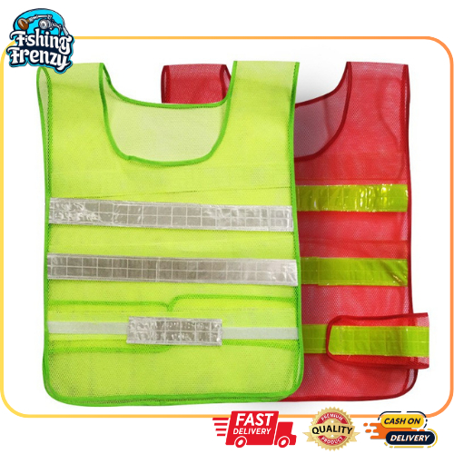 Mesh Reflective Safety Vest High Visibility Reflectorized Vest | Shopee ...