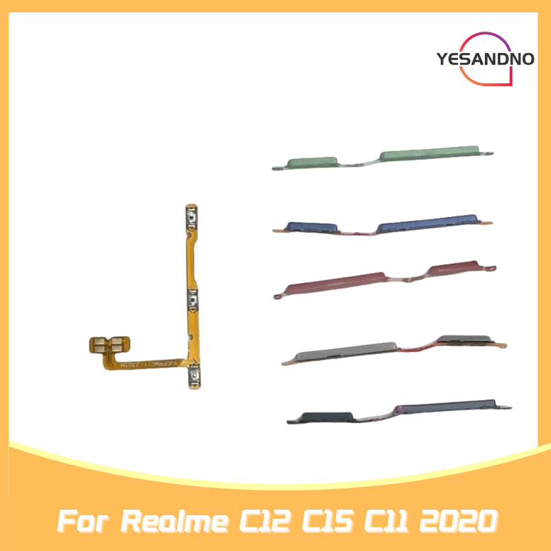Power volume button flex For Realme C11 2020 C12 C15 ON OFF switch Side Key button flex | Shopee ...
