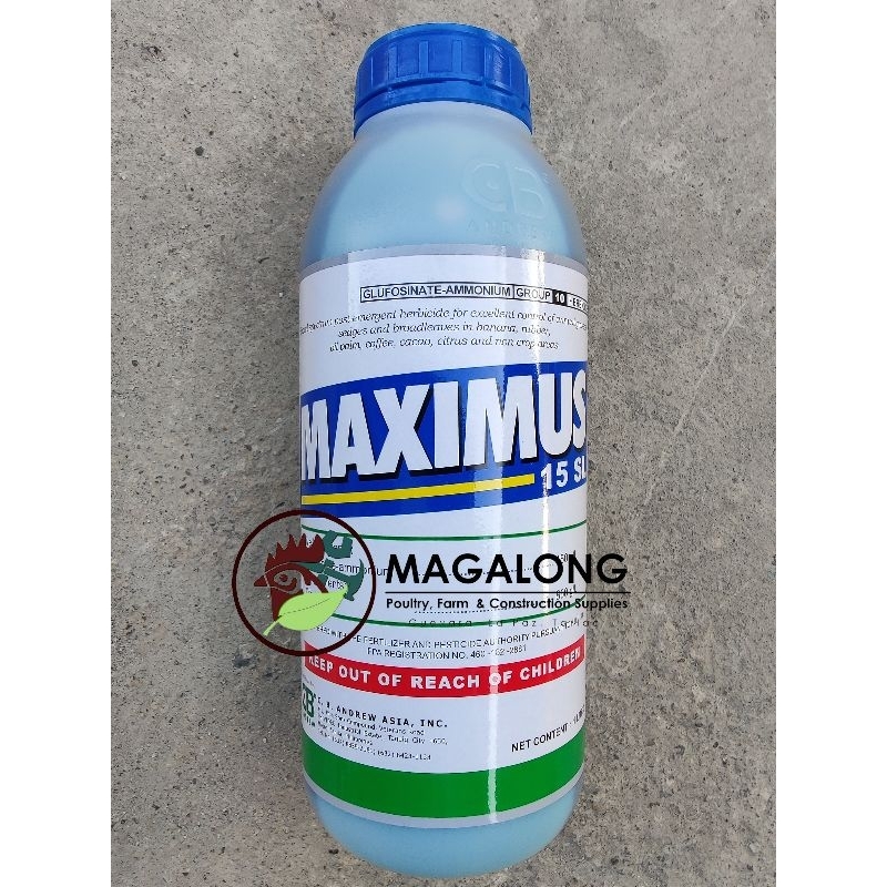 MAXIMUS GLUFOSINATE HERBICIDE 150 SL - Like Glufos Deadshock KenBast ...