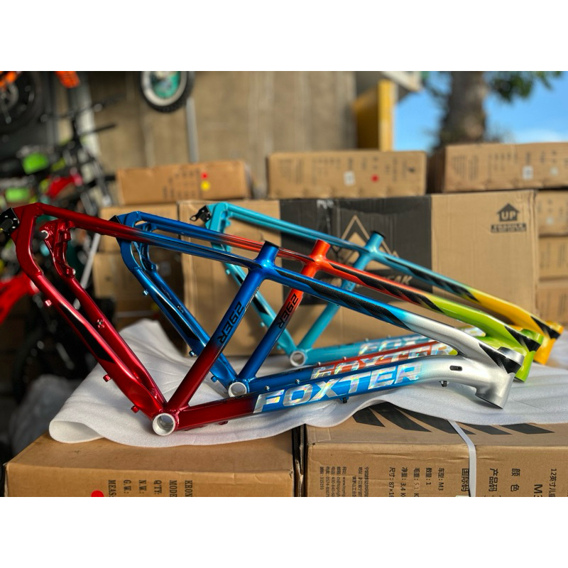 Foxter Vinson 29er Frame plus Headparts & seatpost Clamp With Freebies ...