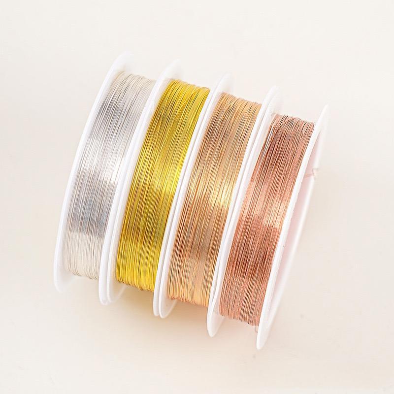 Colorfast copper wire rolls - Durable and flexible for DIY Jewelry ...
