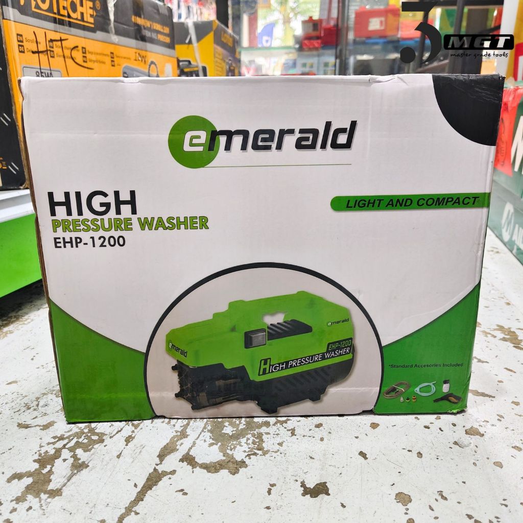EMERALD HIGH PRESSURE WASHER EHP-1200 | Shopee Philippines