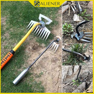11Teeth Weeding Uprooting Tool Multi Purpose Kalaykay for Garden Grass ...