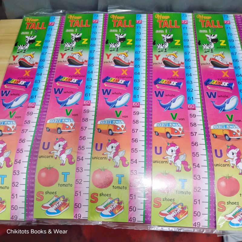 How tall Am I - For Teacher's Classroom Decorations | Shopee Philippines