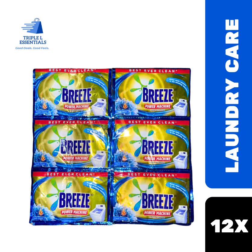 SET OF 12 Breeze Liquid Detergent Power Machine With Ultraclean 64ML ...