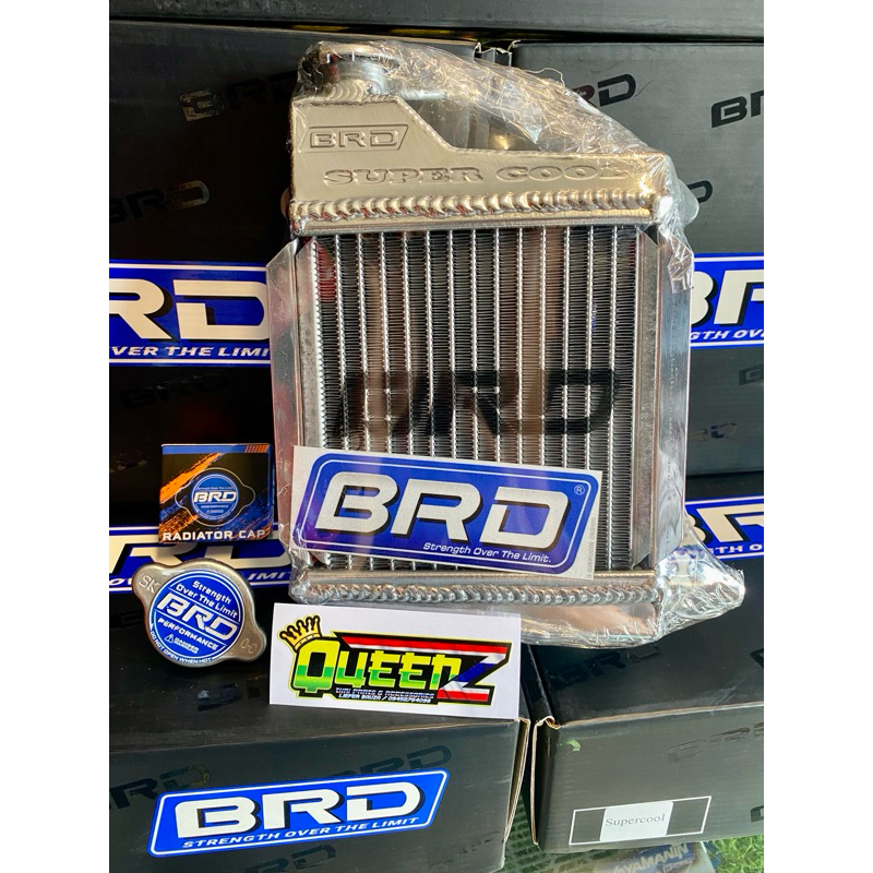 BRD 2Rows Radiator With Cap SuperCool/HyperCool/HyperX For Nmax, Aerox ...