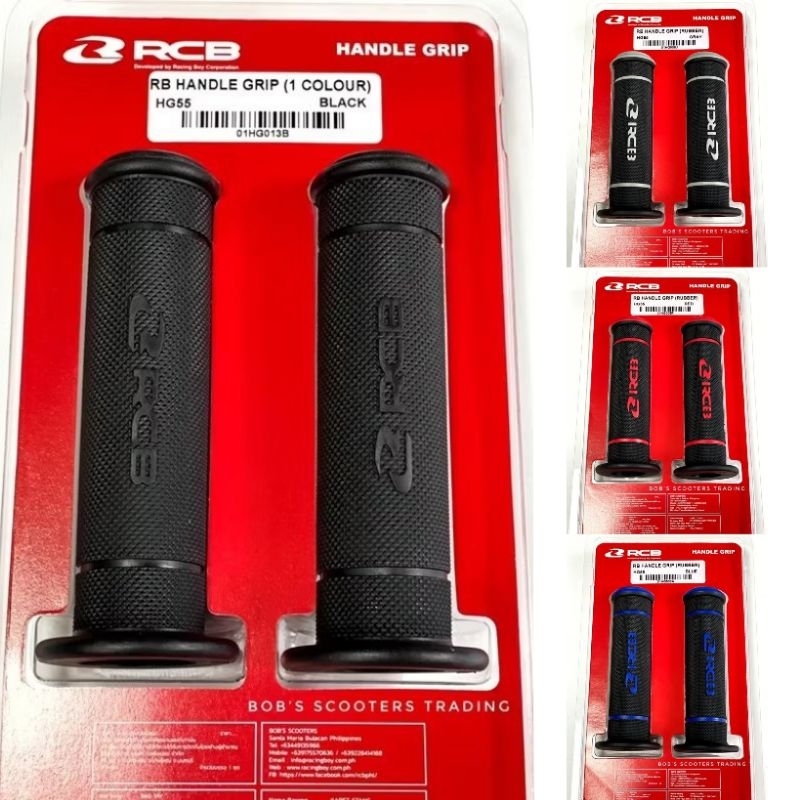 motorcycle RCB Handle Grip Rubber 55 Universal 2PCS | Shopee Philippines
