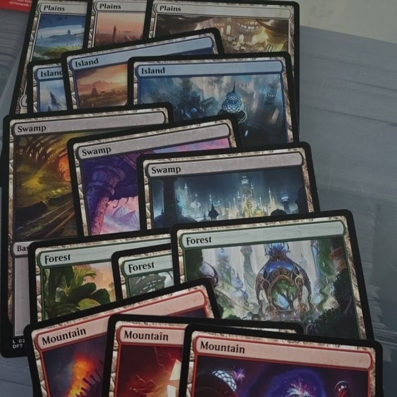 basic land - mtg - DFT | Shopee Philippines