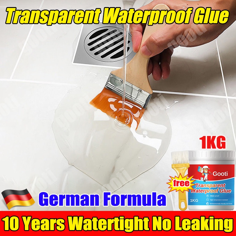 Transparent 5 IN 1 Super Waterproof Sealant Glue Paint For Bubong Wall ...