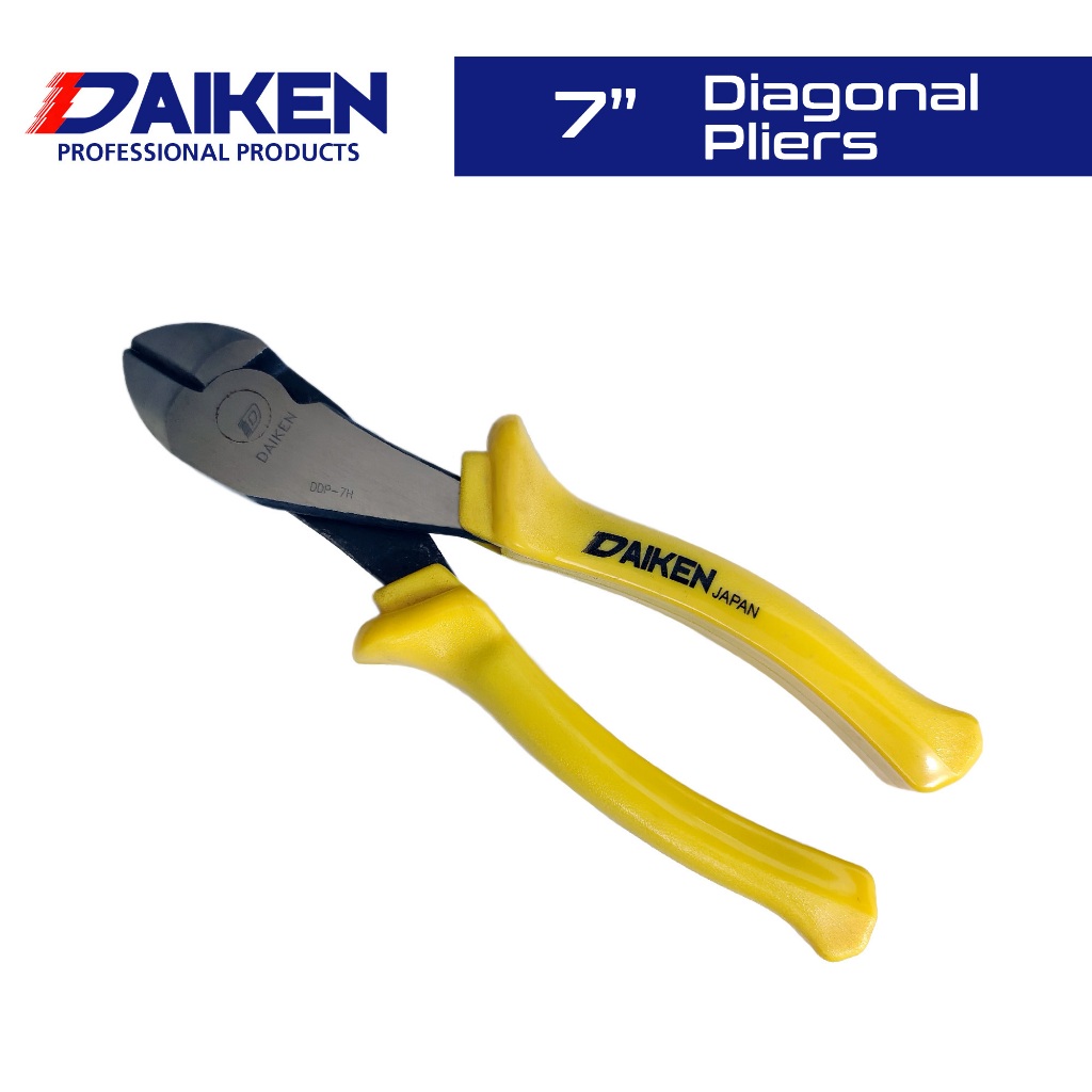 Daiken High Leverage Diagonal Pliers 7" (DDP-7H) | Shopee Philippines