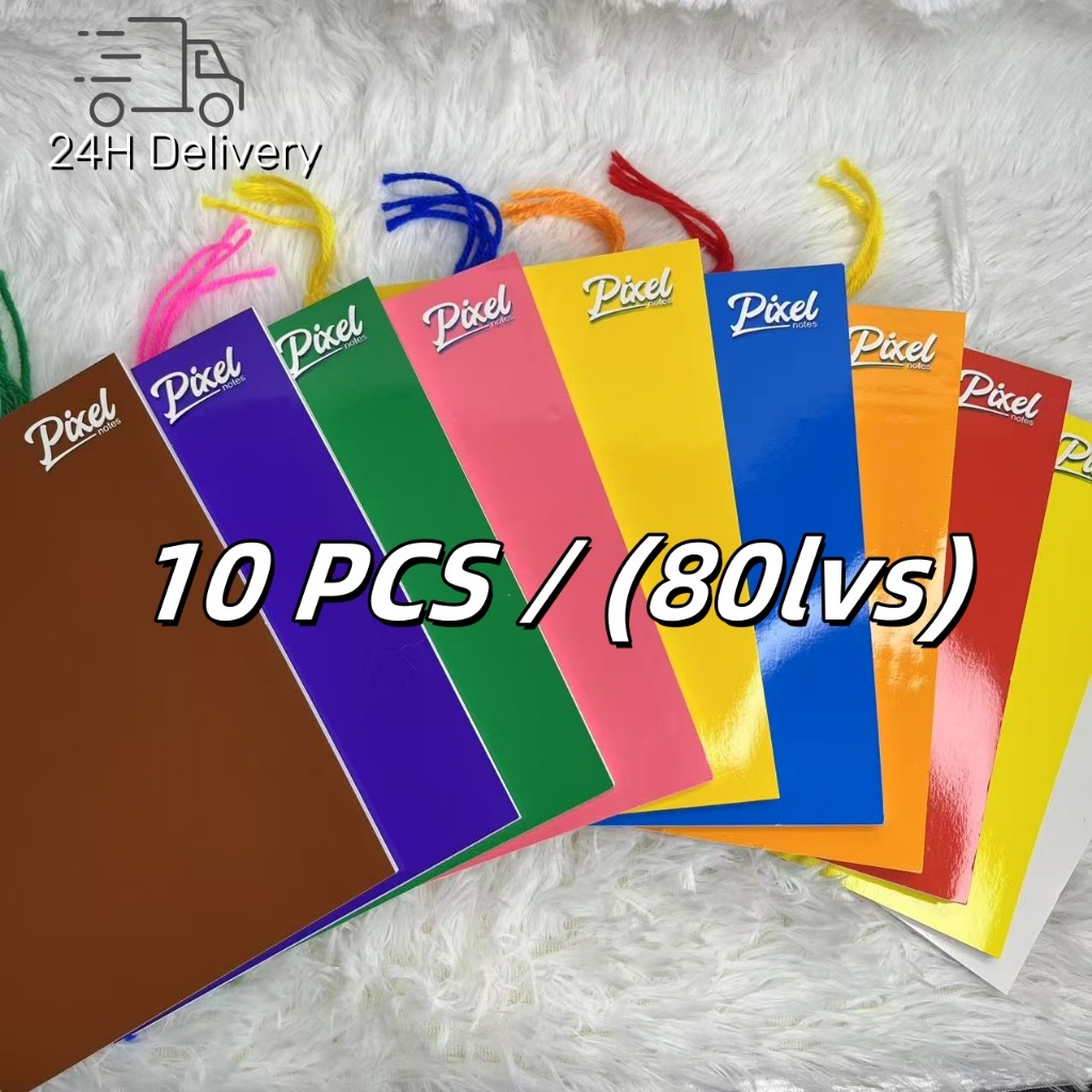 10pcs COMPOSITION Spiral YARN Writing stock notebook 80lvs random brand ...