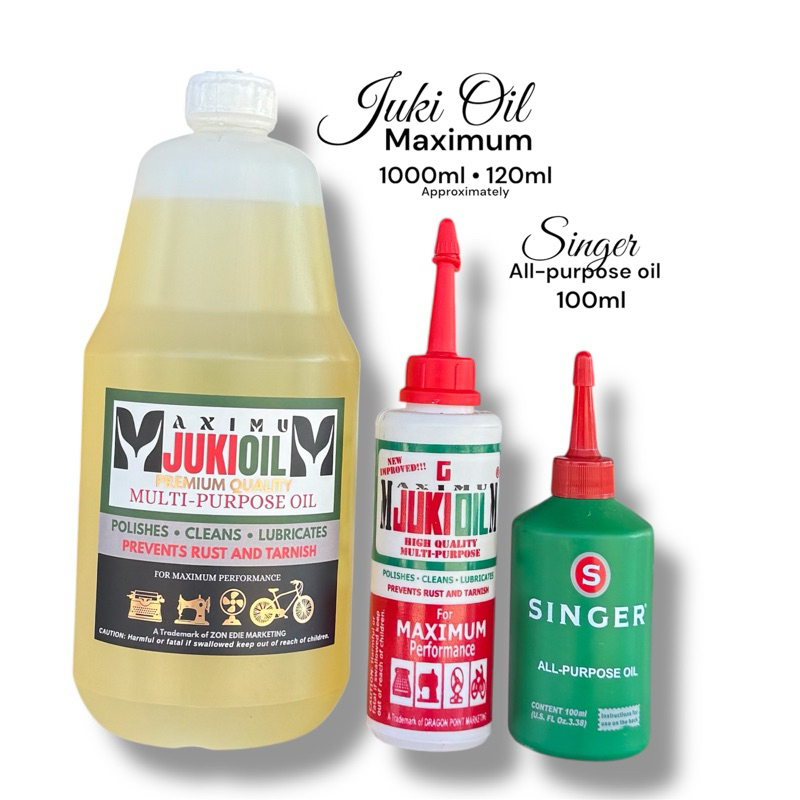 Singer | Maximum Juki Oil | All Purpose Oil by SewWearStore | Shopee ...