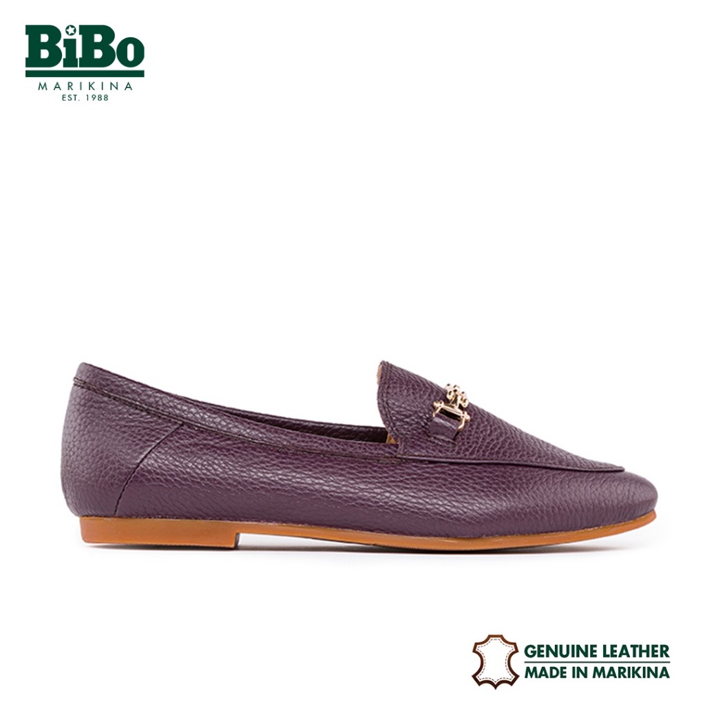 Bibo H131 Leather Classic Loafers for Women (32H131) | Shopee Philippines