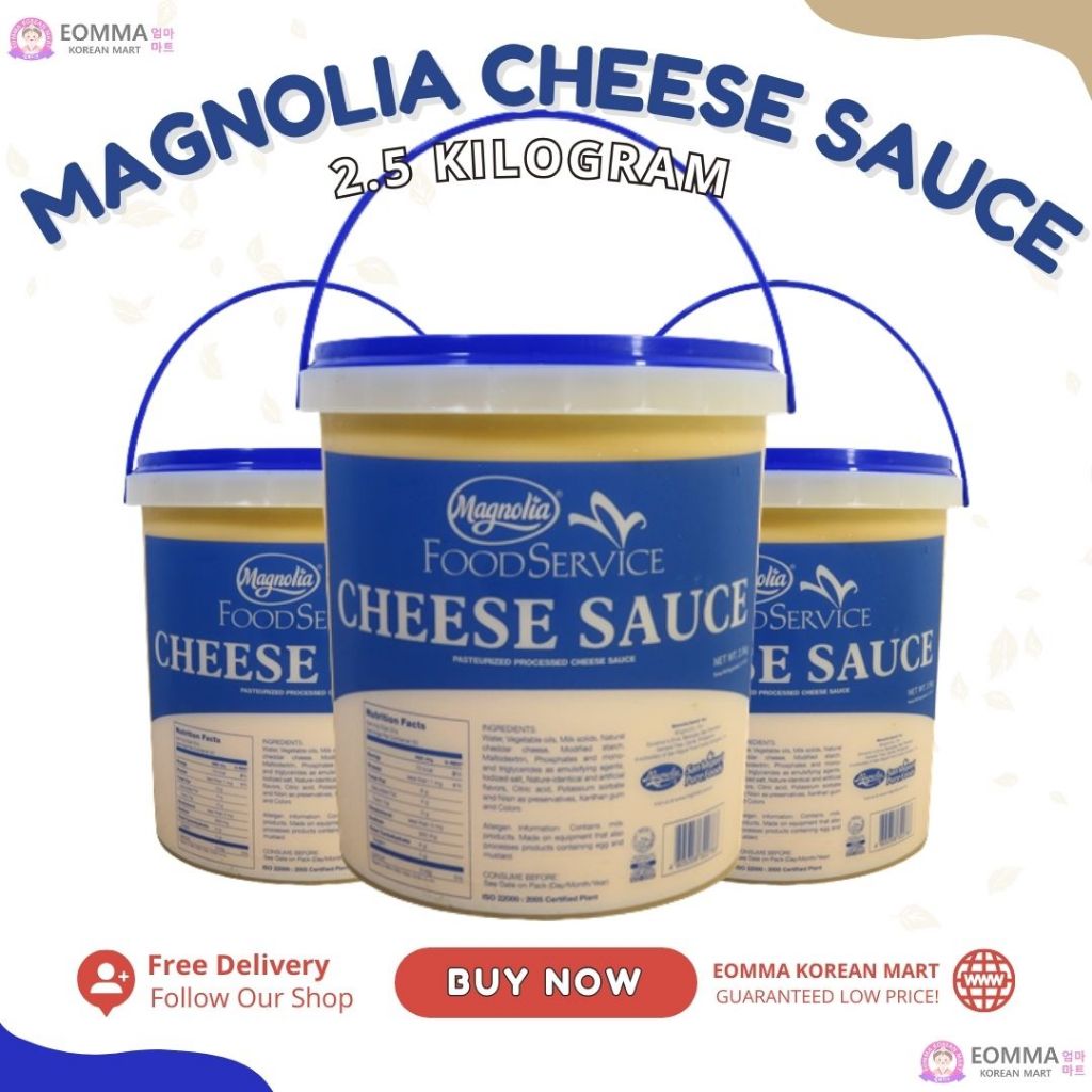 BUY 1 TAKE 1 MAGNOLIA CHEESE SAUCE 2.5KG ORIGINAL FDA APPROVED | Shopee ...