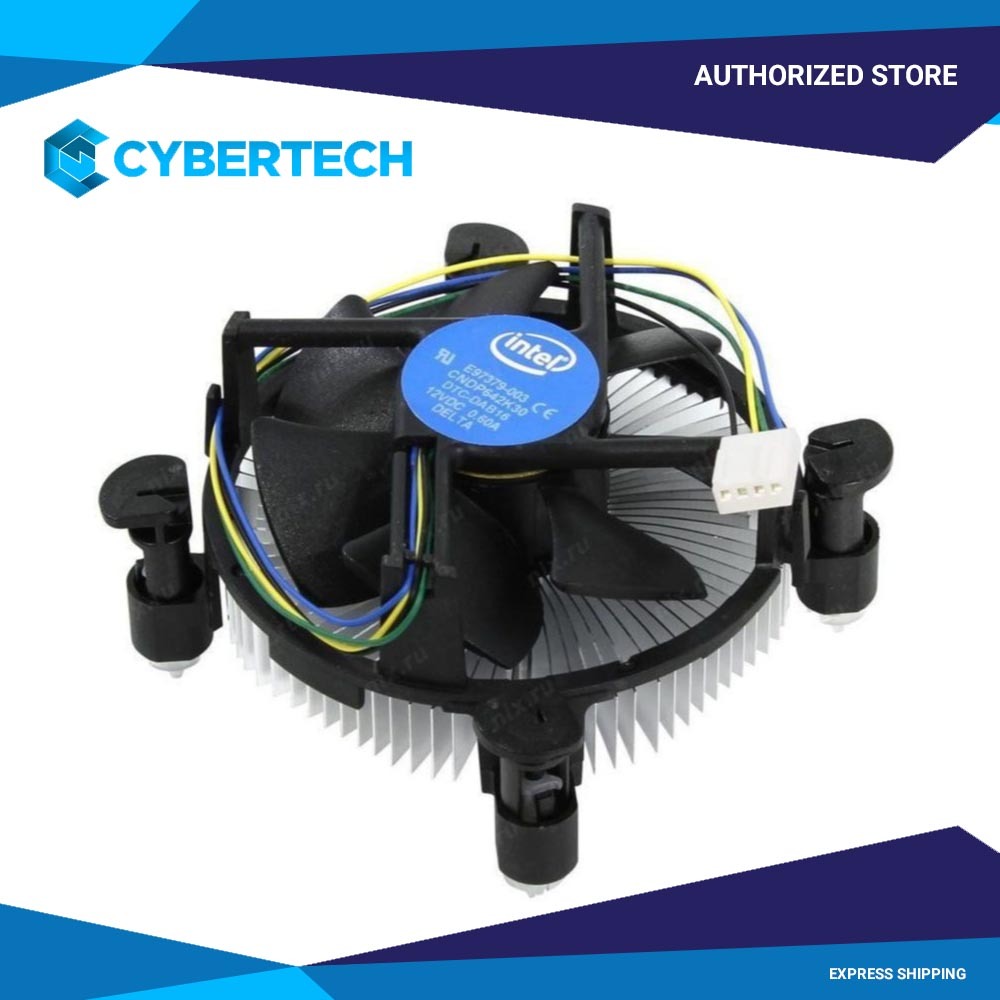 Intel CPU Heatsink Fan Core i3/i5/i7 Socket 775/1150/1151/1155/1156 4 ...