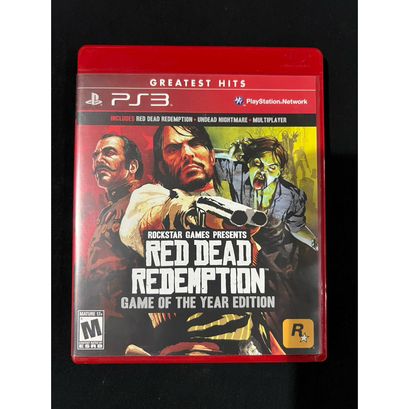 Ps3 Red Dead Redemption GOTY | Shopee Philippines