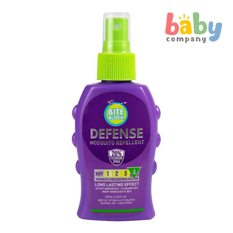 Bite Block Defense Mosquito Repellent Spray - 100ml | Shopee Philippines