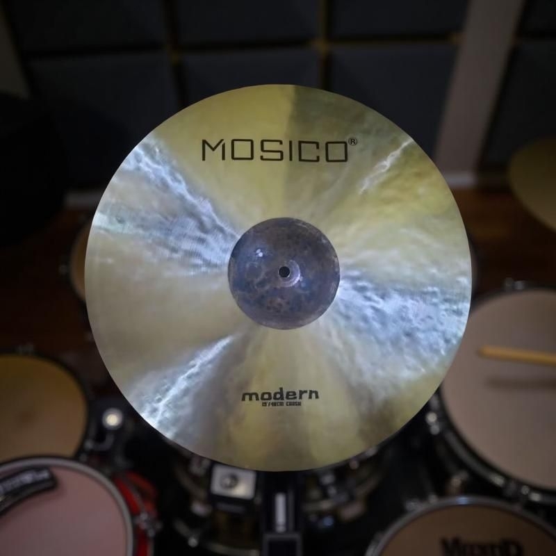 MOSICO MODERN CRASH 19 CYMBAL B20 CAST BRONZE made BY ARBOREA CYMBALS ...