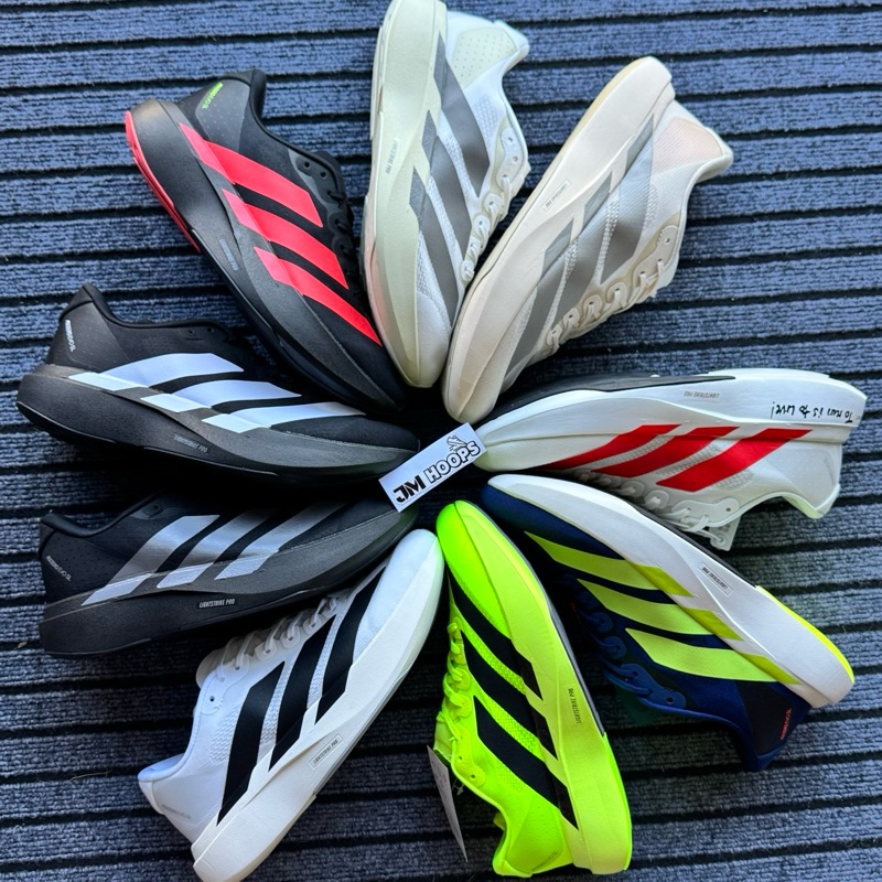AD!ZER0 EVO SL RUNN!ING SHOES With Free Socks by JM HOOPS | Shopee ...